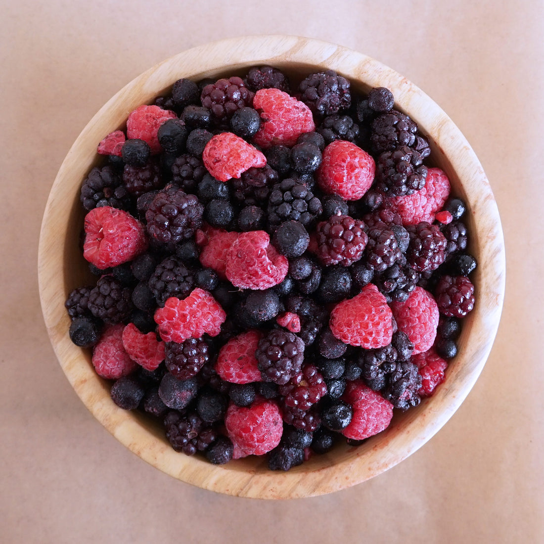 Organic All-Natural Frozen Berry Mix (1kg)