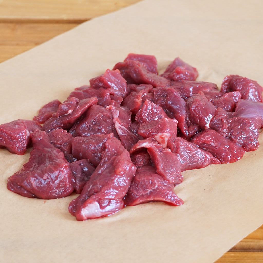 Premium Wild Kangaroo Leg Stew Cuts from Australia (200g)
