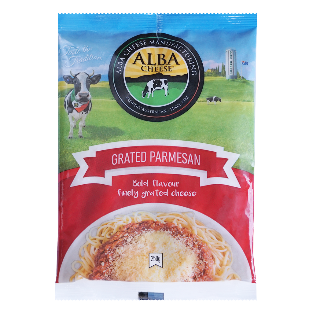 All-Natural Grated Parmesan Cheese from Australia (250g)
