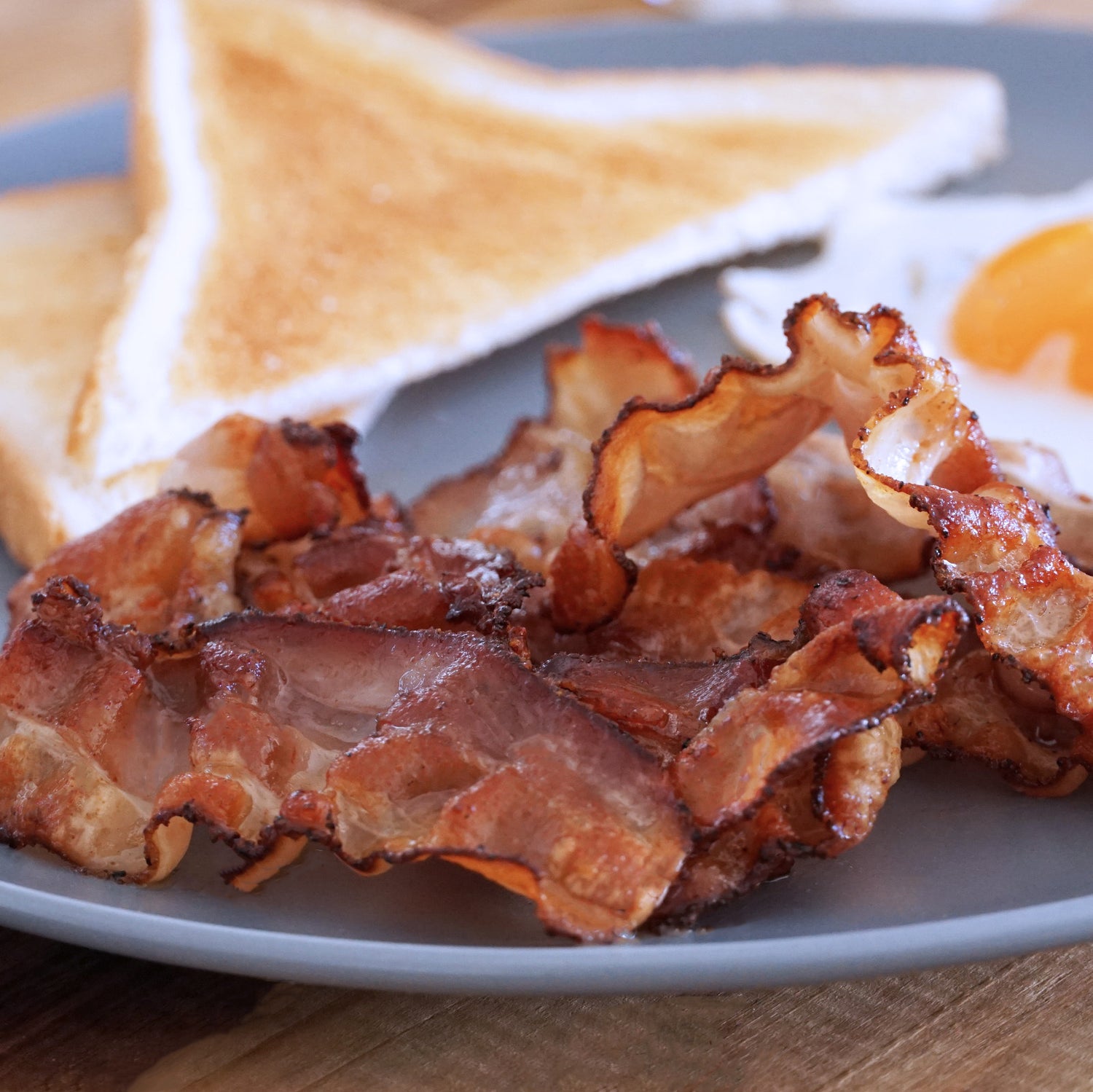 All-Natural Lightly Seasoned Smoked Free-Range Pork Bacon Slices (200g