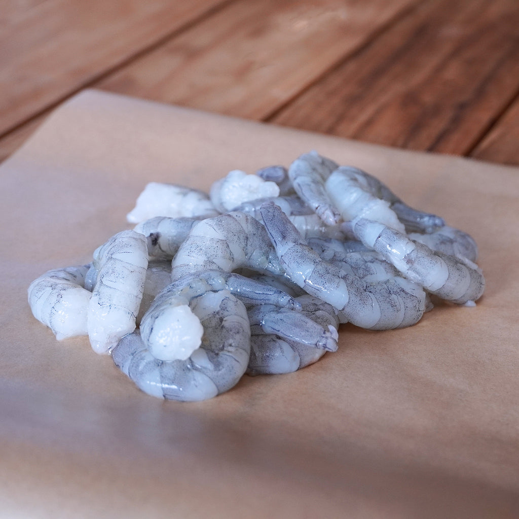 All-Natural Peeled Raw Shrimp - Preservative and Nasty Free (1kg)
